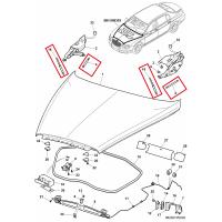 China For Bentley Continent Flying Spur Gt Gtc Front Hatch Support Shock Absorber Kit OEM 3W0823359B 3W0823475B for sale