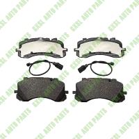 China For Bentley Bentayga Front Brake Pads & Sensors KIt OEM 4M0698151AE 4M0698151AK 4M0615121R 4M0615121S 4M0615121AB for sale