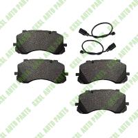 China For Bentley Bentayga Front Brake Pads & Sensors KIt OEM 4M0698151AE 4M0698151AK 4M0615121R 4M0615121S 4M0615121AB for sale