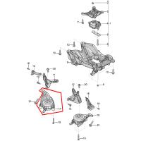China For Bentley Bentayga 2015+ Transmission Mounting Right Side P/N OEM 4M0399202L for sale