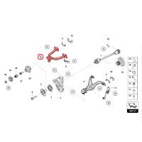 China For Lamborghini Huracan Front Right Upper Control Arm OEM 4T0407506A for sale