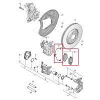 China For Bentley Bentayga Rear Brake Pads & Sensors Kit OEM 4M0698451C 4M0698451T 4M0615121P 8W0615121E for sale