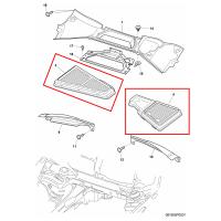 China For Bentley Continental Gt & Gtc & Flying Spur W12 Engine Pollen Filter OEM 3D1819619A 3D2819620A for sale