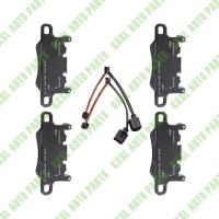 China For Bentley Continental Gt Gtc Flying Spur Rear Brake Pads & Sensors Kit OEM 971698451B 971698451P 7PP907637A for sale