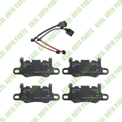 China For Bentley Continental Gt Gtc Flying Spur Rear Brake Pads & Sensors Kit OEM 971698451B 971698451P 7PP907637A for sale
