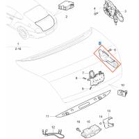 China For Bentley Continental GT Supersports Tailgate Cover Hinge Right OEM 3W8827302P for sale