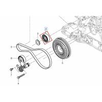 China For Bentley Continental GT GTC Flying Spur Drive Belt Guide Pulley OEM 079903389D for sale