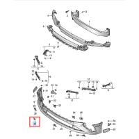 China For Bentley Continental GT 2020 Car Accessories Front Bumper Tow Eye Cover OEM 3SD807427 for sale