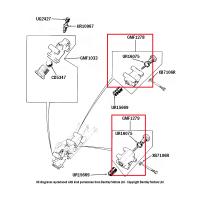 China For Bentley Rolls Royce Upper & Lower Distribution Valves OEM GMF1278 GMF1279 for sale