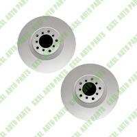 China For Bentley Arnage & Azure Front Brake Rotors x2 OEM PC115013PA PC115013PB for sale