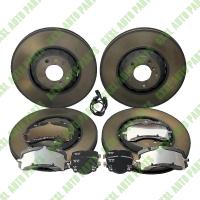 China For Bentley Bentayga Front & Rear Brake Pads With Rotors Set OEM 4M0698451T 4M0615601K 4M0615121P 4M0698451C 4M0615601N 4M0698151AE 4M0615121R 4M0615301AJ for sale