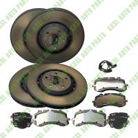China For Bentley Bentayga Front & Rear Brake Pads With Rotors Set OEM 4M0698451T 4M0615601K 4M0615121P 4M0698451C 4M0615601N 4M0698151AE 4M0615121R 4M0615301AJ for sale