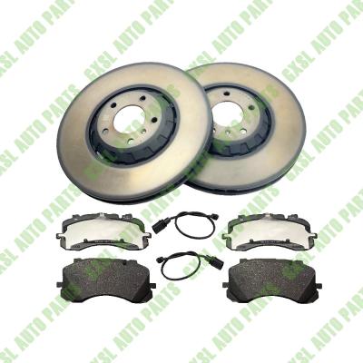 China For Bentley Bentayga Front & Rear Brake Pads & Rotors Set OEM 4M0615301AJ 4M0615301AR 4M0698151AE 4M0698151AK 4M0615121R 4M0615121S for sale