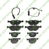 China For Bentley Arnage Front & Rear Brake Pads & Sensors Set OEM 3Z0698151 3Z0698151D 3Z0698451E PC29653PA PC57341PA for sale