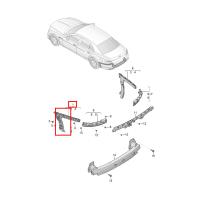 China For Bentley Flying Spur 2020 Outside Rear Left Bumper Bracket OEM 3SE807023 3SE807023A for sale