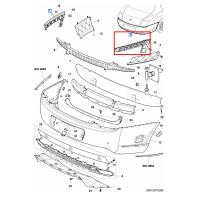 China For Bentley Continent Flying Spur 2009-2012 Rear Right Bumper Bracket OEM 3W5807376A 3W5807376B for sale