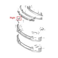 China For Bentley Flying Spur 2020 Auto Parts Front Right Bracket OEM 3SE807572 3SE807572A for sale
