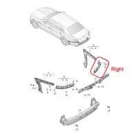 China For Bentley Flying Spur 2020 Rear Right Bumper Center Bracket OEM 3SE807702 for sale
