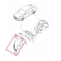 China For Bentley Flying Spur 2014-2019 Fender Lining Front Left Wheelhouse Protector OEM 4W0809957C for sale