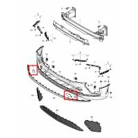 China For Bentley Bentayga 2021 Front Left & Right Tow Hook Cover OEM 36A807427A 36A807428A for sale