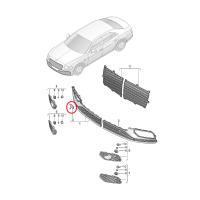 China For Bentley Flying Spur 2020 Chrome Right Tow Hook Cover OEM 3SE807242 for sale