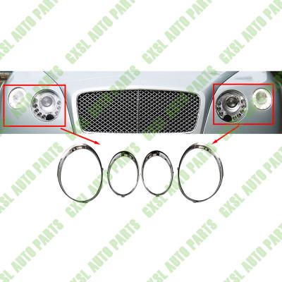 China For Bentley Continental Gt Gtc 2012-2017 Headlight Electroplating Ring Decorative Ring Set OEM 3W3807823A 3W3807823B 3W3807824A 3W3807824B 3W3807833A 3W3807833B 3W3807834A 3W3807834B for sale