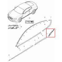 China For Bentley Continental GT GTC 4.0 6.0 2012-2015 Rear Bumper Trim Car Rear Bumper Decoration OEM 3W3807819B 3W3807820B for sale