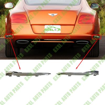 China For Bentley Continental GT GTC 4.0 6.0 2012-2015 Rear Bumper Trim Car Rear Bumper Decoration OEM 3W3807819B 3W3807820B for sale