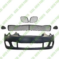 China For Bentley Continental Flying Spur 2004-2012 Car Accessories Front Bumper assembly Set （Black Grills）OEM 3W5807217Q 3W5807217R 3W5807937A 3W5807938A 3W5807683E 3W5807682E 3W5807667D for sale