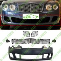 China For Bentley Continental Flying Spur 2004-2012 Car Accessories Front Bumper assembly Set （Black Grills）OEM 3W5807217Q 3W5807217R 3W5807937A 3W5807938A 3W5807683E 3W5807682E 3W5807667D for sale
