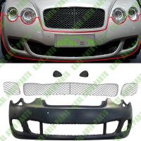China For Bentley Continental Flying Spur 2004-2012 Car Accessories Front Bumper assembly Set （Chrome Grills）OEM 3W5807217Q 3W5807217R 3W5807937A 3W5807938A 3W5807683F 3W5807682F 3W5807667E for sale