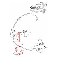 China For Bentley Continent Flying Spur 2009-2012 Front Left & Right Bumper Headlight Washer Cover Set OEM 3W5955101B 3W5955101C 3W5955102B 3W5955102C for sale