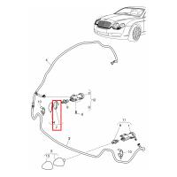 China For Bentley Continent Flying Spur 2009-2012 Front Right Bumper Headlight Washer Cover OEM 3W5955102B 3W5955102C for sale