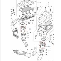 China For Bentley Continent  Flying Spur SuperSports Continental GT 2014-2019 Mass Air Flow Sensor OEM 07D906461 for sale
