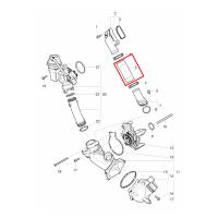 China For Bentley Continental GT GTC Flying Spur 2003-2011 AUDI A8 A8L S6 S7 S8 RS7 4.0L 2013-2018 Coolant Water Connector Hose OEM 079121057AF for sale