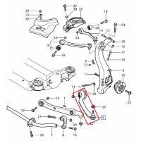 China For Bentley Continental GT Flying Spur Left & Right Front Lower Control Arm OEM 3W0407693 3W0407694 for sale