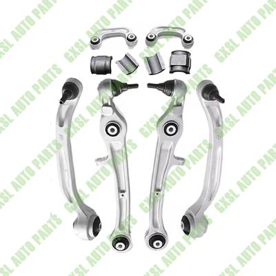 China For Bentley Continental Flying Spur 8pcs Front Lower Control Arm Kit OEM 3W0407151K 3W0407151B 3W0407693 3W0407694 3W0411317B 3W0411317C 3W0411305D 3W0411305N for sale