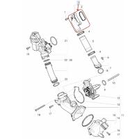 China For Bentley Flying Spur Continental GT 2014-2019 Water Pump Adapter OEM 079121127E for sale
