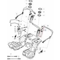 China For Bentley Flying Spur Continental Gt GTC 2014-2019 Upper Fuel Sender Gauge Assembly OEM 3W8919673 3W8919673A for sale