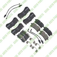 China For Bentley Mulsanne Front & Rear Brake Pad + FREE SENSOR Kit OEM 3Y0698151B 3Y0698151C 3Y0698451 3Y0698451B for sale