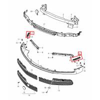 China For Bentley Gallop Flying Spur 2014-2019 Front Bumper Bracket OEM 4W0807183 4W0807184 for sale