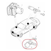 China For Bentley Mulsanne For Lamborghini Aventador 2014-2019 Front Left ABS Wheel Speed Sensor 4E0927803D for sale
