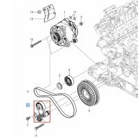 China For Bentley Continental Flying Spur GT GTC Belt Tensioner OEM 079903133BG for sale