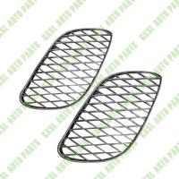 China For Bentley Continent Supersports Extreme Speed Version Chrome Front Left & Right Bar Grille Air Inlet Mesh OEM 3W8807682 3W8807683 for sale
