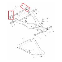 China For Bentley Mulsanne Rear Lower Swing Arm Bushing OEM 3Y0505545 for sale