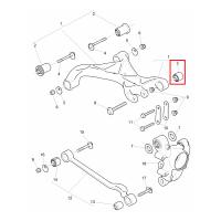 China For Bentley Mulsanne Rear Upper Suspension Control Arm Bushing OEM 8K0501541 for sale