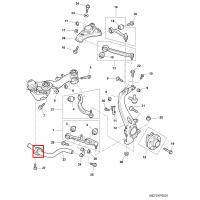 China For Bentley Continental GT Flying Spur For Front Stabilizer Bar Aluminum Support OEM 3W0411305D for sale