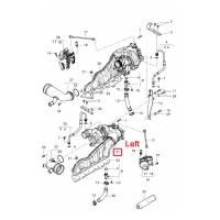 China For Bentley Continental Gt/Gtc Flying Spur Left Turbocharger Core (Water Cooling) OEM 079145721A 079145703F for sale