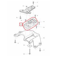 China For Bentley Continental Flying Spur V8 Continental GT Transmission Mount Engine Mount OEM 3W0399151B 3W0399151 for sale