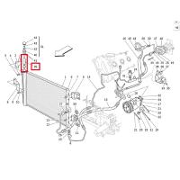 China For Ferrari California & Maserati Quattroporte GranTurismo GC A/C Drier OEM 254649 for sale